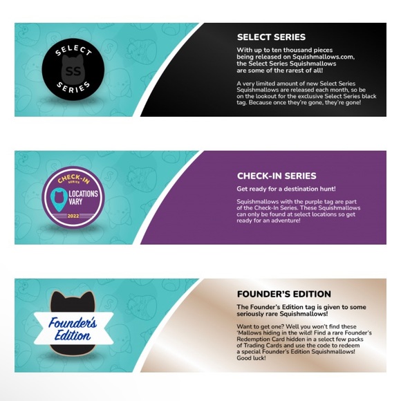 Squishmallows | Toys | Squishmallows Rare Tags | Poshmark